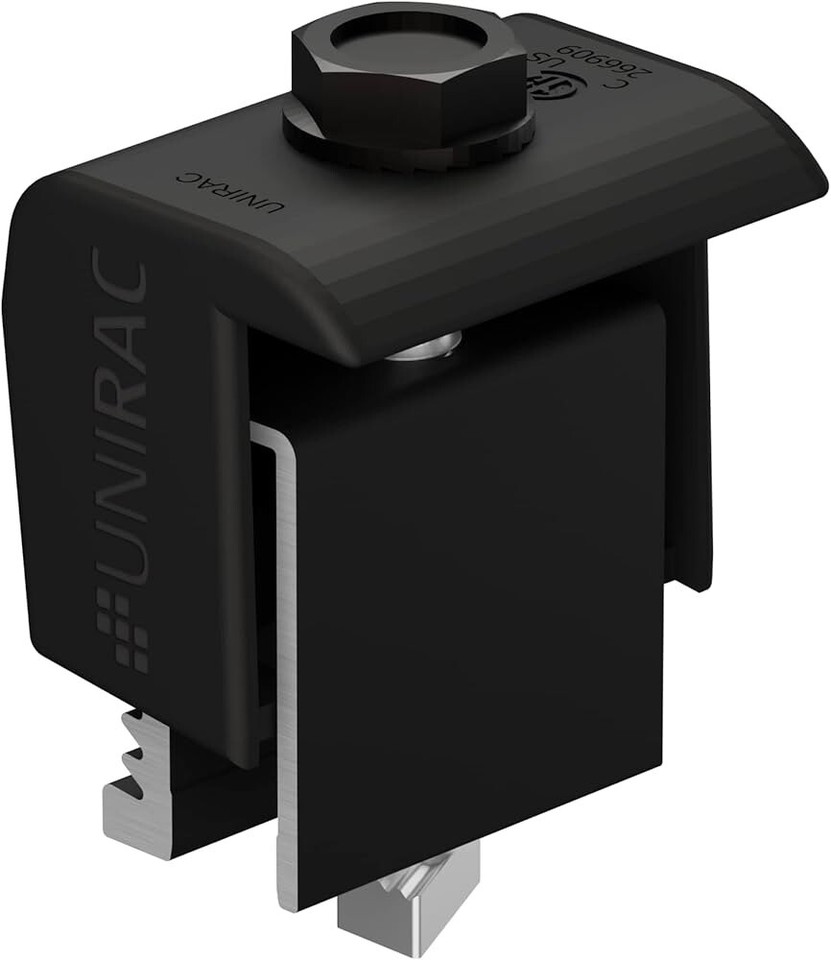 BOX OF 20 NEW Unirac 302050D Universal AF End Clamp DRK - Free US Shipping | eBay