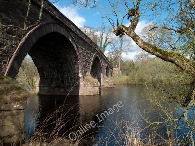 Photo 6x4 Bridge of Isla Meikleour The River Isla passes beneath the ...