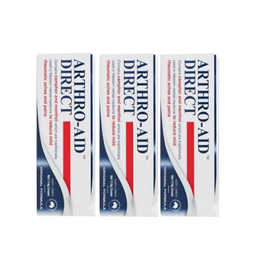 * 3 x Arthro-Aid Direct Arthritis Cream 114g | eBay