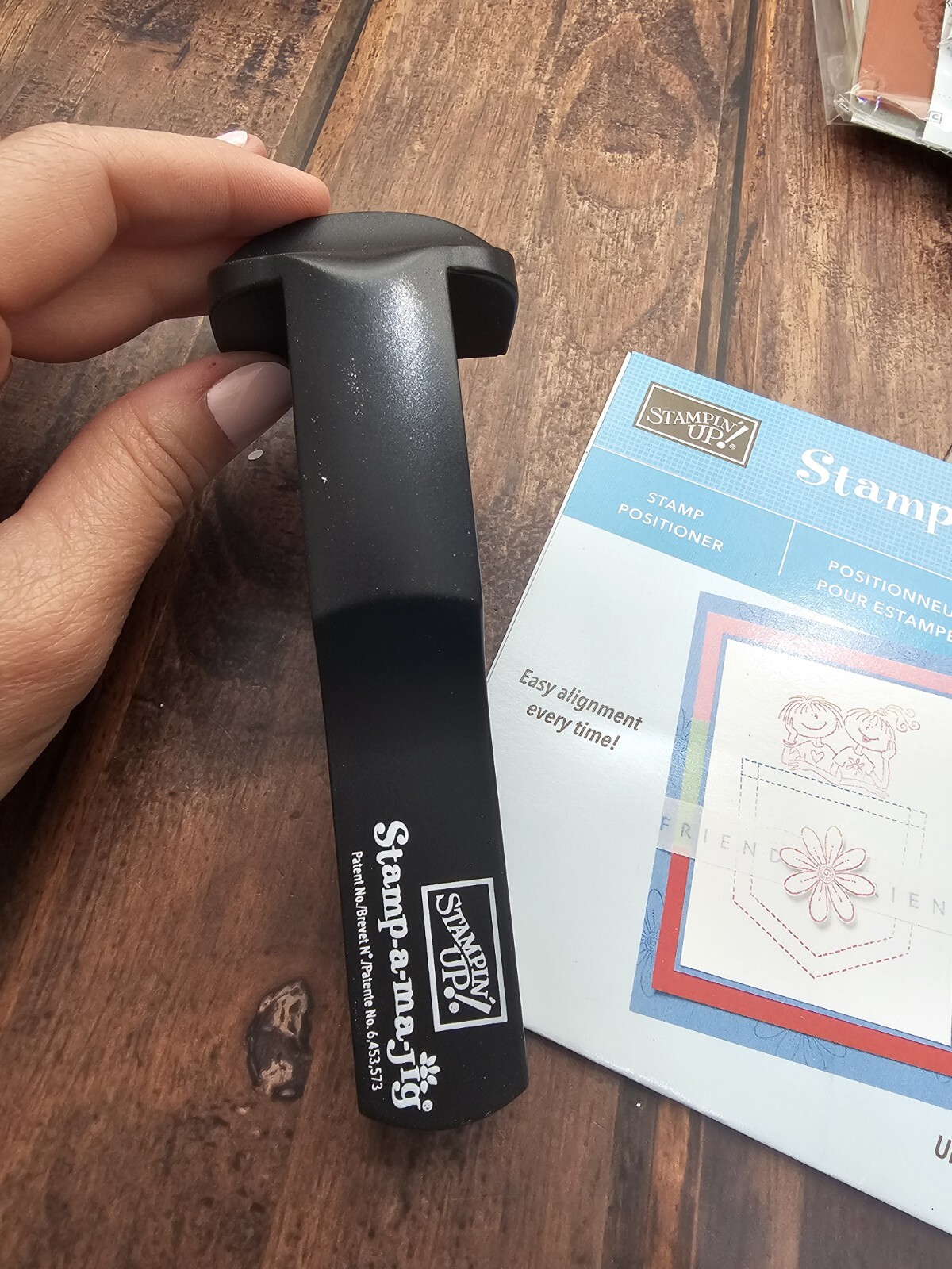 Stampin' Up! Stamp-A-Ma-Jig Positioner | Grelly USA