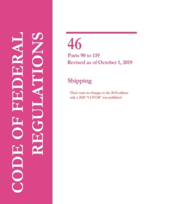 46 CFR Parts 90-139 Shipping | eBay