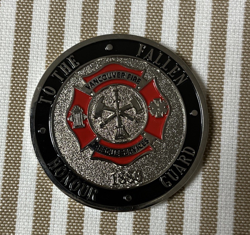 Vancouver Canada Fire Department Challenge Coin | eBay