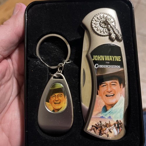 John Wayne The Comancheros Pocket Knife and Keychain Bottle opener in ...