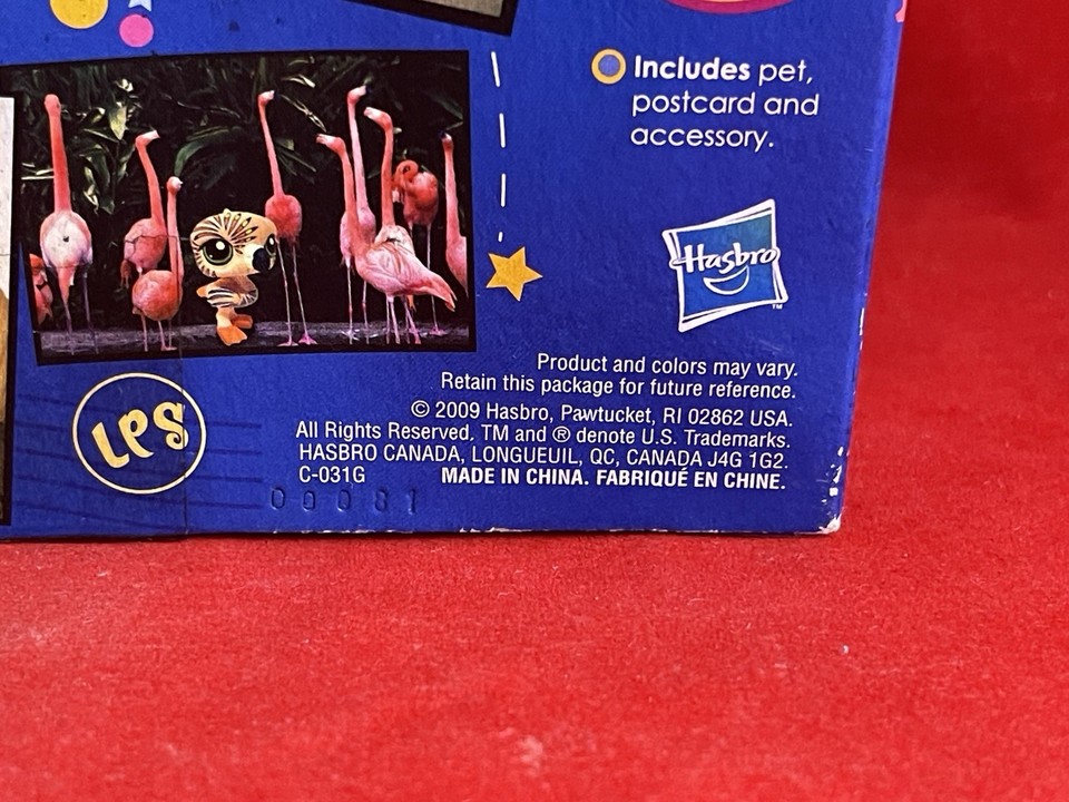 LPS Littlest Pet Shop Postcard Pets #1436 2009 NIB Fluffy Cat Pink🔥 | eBay