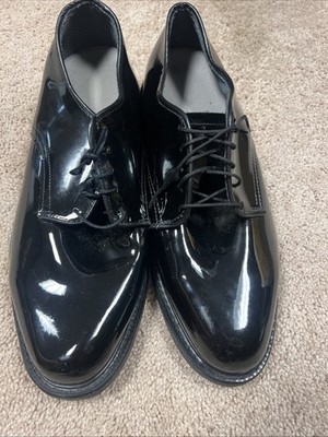 Authentic US Army High Gloss Oxford Shoes Bates or Capps Dress Shoe ...