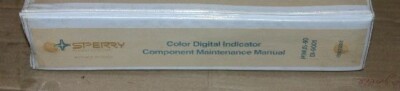 Sperry Primus 90 WXD DI-9001 Indicator Maintenance manual Spex ...
