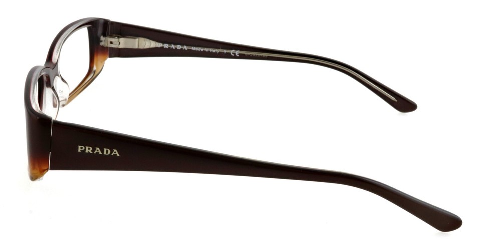 PRADA VPR07M ZXB-1O1 51mm Brown Gradient Eyeglasses Frames Only Italy ...