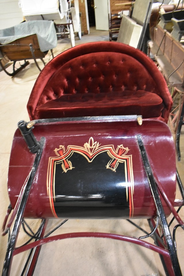 Restored Antique Horse Drawn Albany Cutter Sleigh, Sled | eBay
