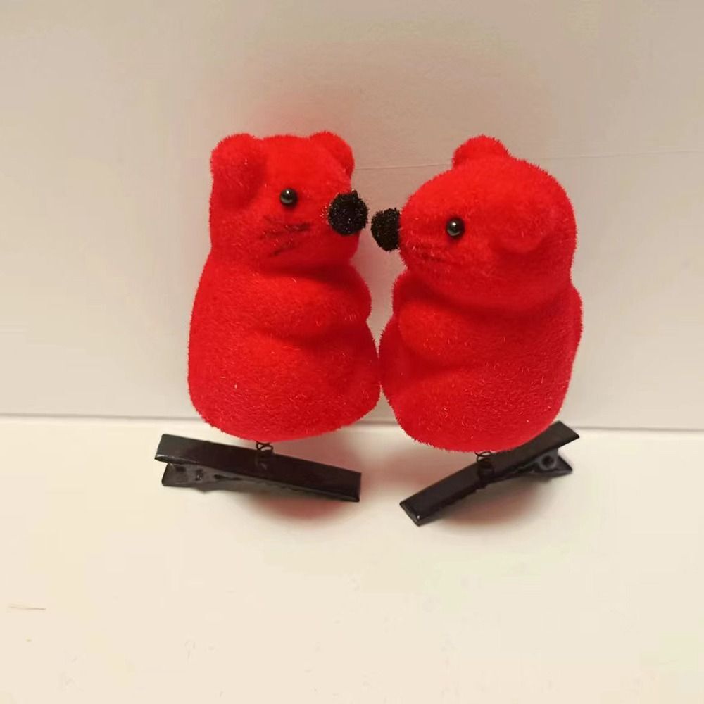 10pcs Little Yellow Duck 3D Spring Duckbill Clip Spring Hair Hooks ...