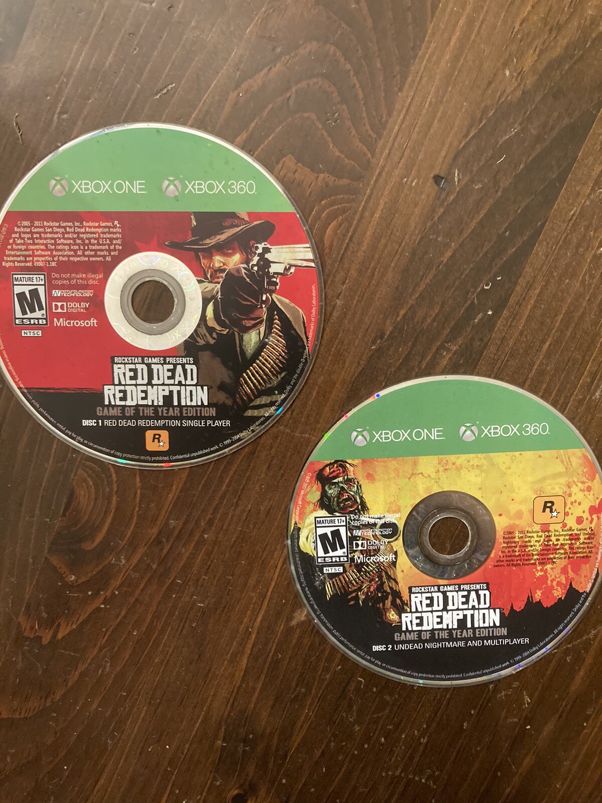 Red Dead Redemption: Game of the Year Edition (Xbox 360 / Xbox One ...