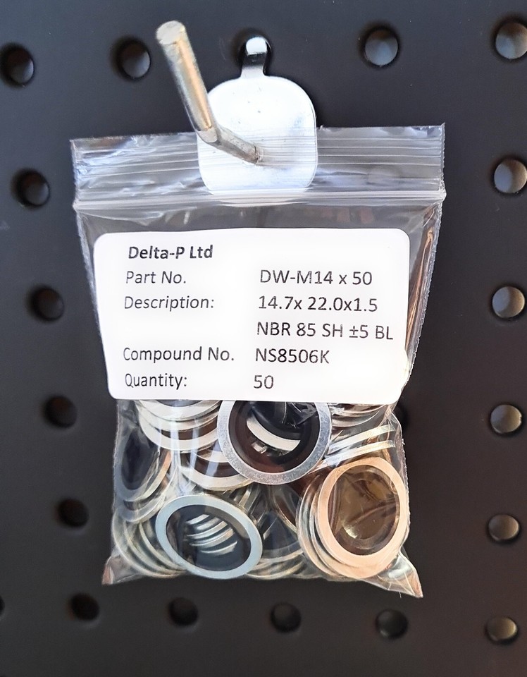 Renault Oil Sump Washers Kangoo Master Trafic x50 pcs - Renault Pt No ...