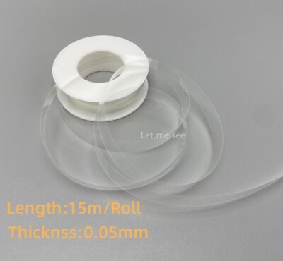 15M/Roll Matrix Bands Polyester Self-Adhesive Dental Contoured 0.05mm ...