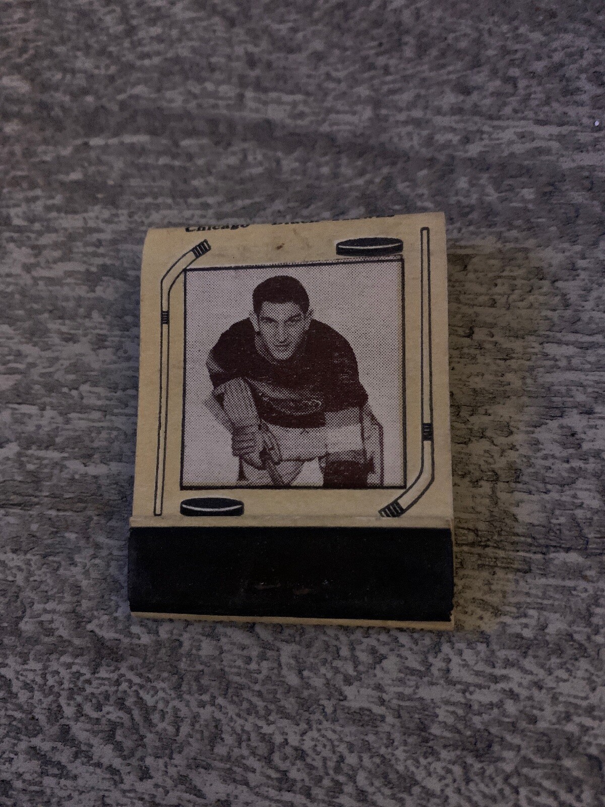 Vintage 1930’s Johnny Gottselig Chicago Black Hawks Matchbook UNUSED | eBay