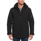 Weatherproof Men's Ultra Tech Jacket with Removeable Hood Black | eBay