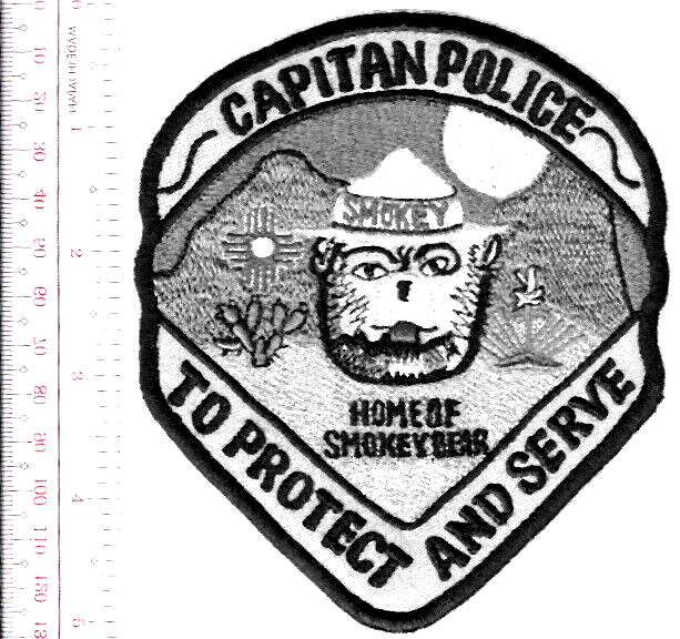 Smokey the Bear New Mexico Police City of Capitan DepartmentHome of ...