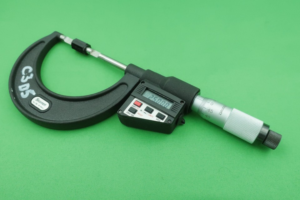 Starrett Digital Blade MIcrometers 786MEP-50 & 786MEP-75 SPC Plus 25 ...