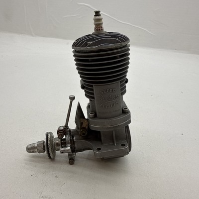 Vintage Super Cyclone Model 60 Gas Model Airplane Engine Amazing Shape ...