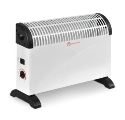 2000W Portable Electric Convector Heater With Thermostat & 3 Heat ...