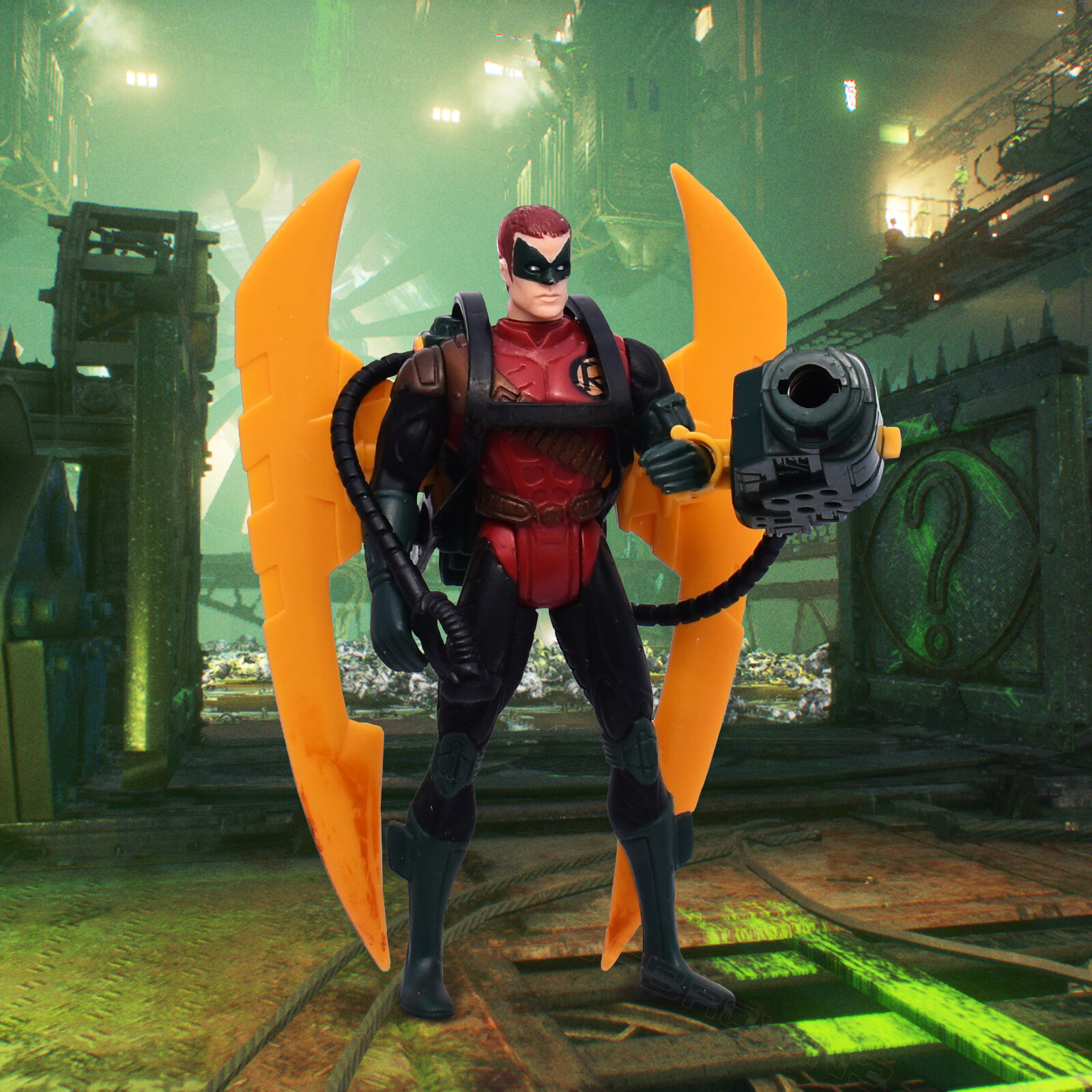 1995 BATMAN FOREVER (Series 1) HYDRO CLAW ROBIN action figure ...