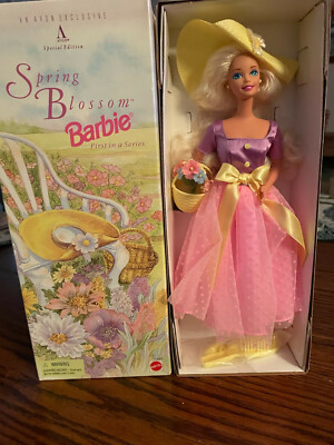 avon spring blossom barbie 1995 First in a series in original box | eBay