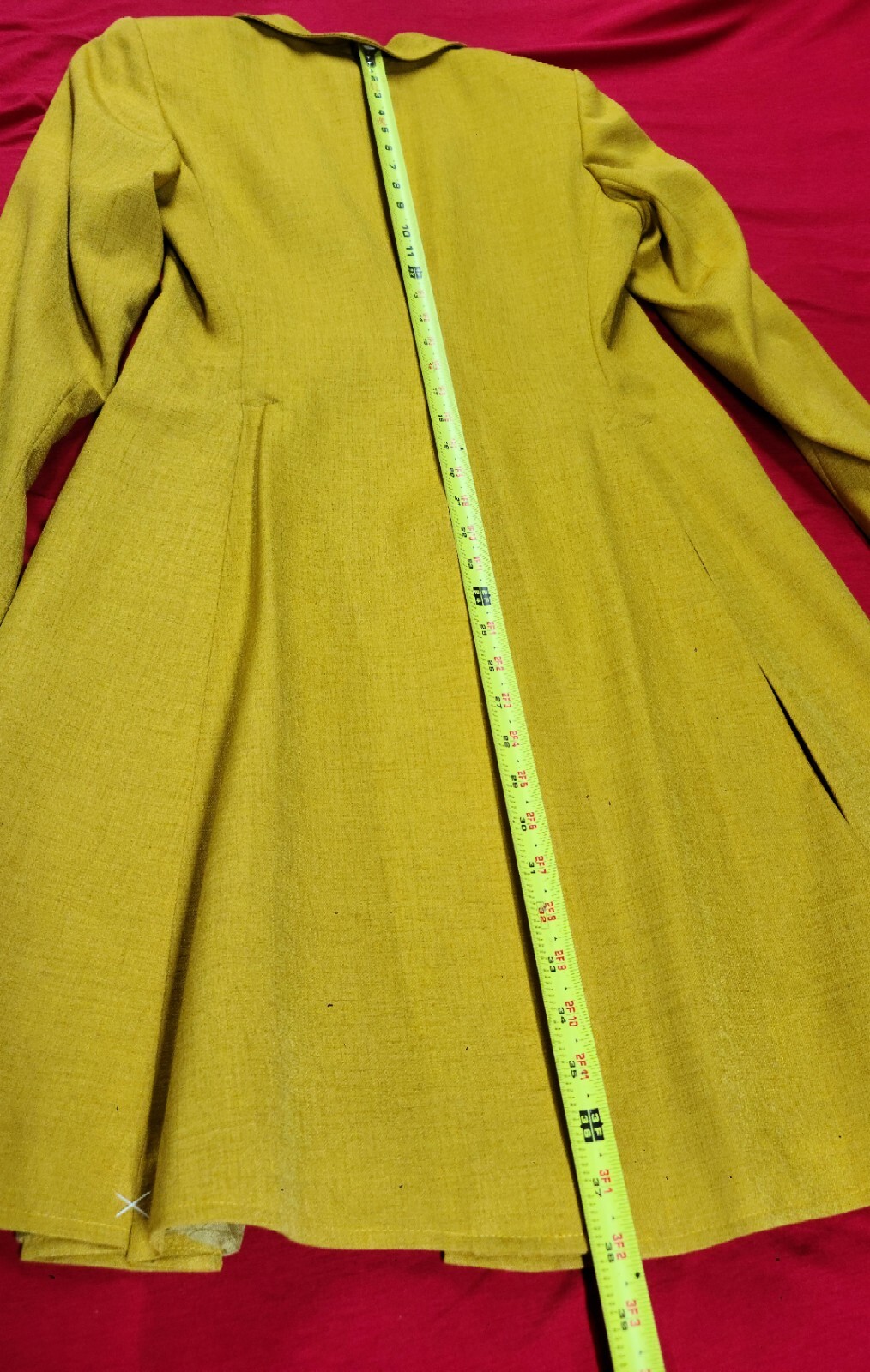 Reed Hill Ladies Saddleseat Day Coat Burnished Gold Linen Weave 12 | eBay