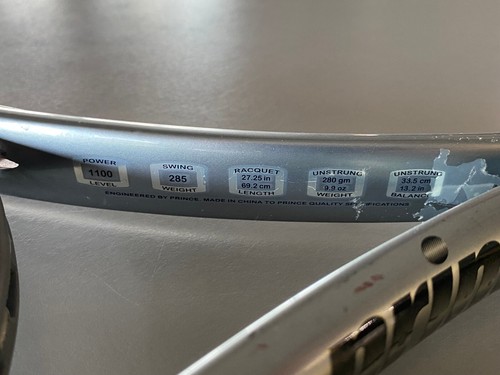 PRINCE O3 Speedport Red With 4 1/8 (?) Grip (used) | eBay