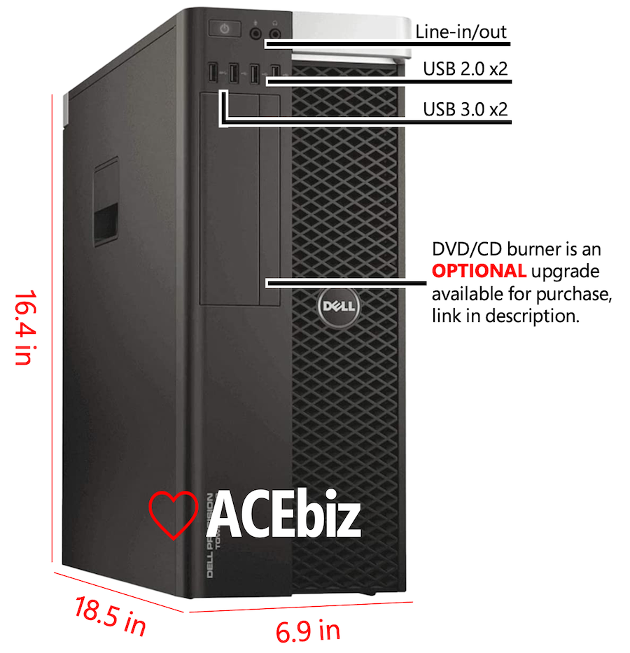 Dell Trading Computer 8~12x Monitor Windows 11 10/Xeon 22C/256GB RAM ...