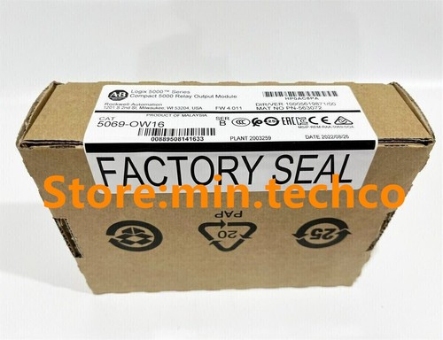 NEW Allen-Bradley AB 5069-OW16 SER B Compact 5000 Relay Output Module ...