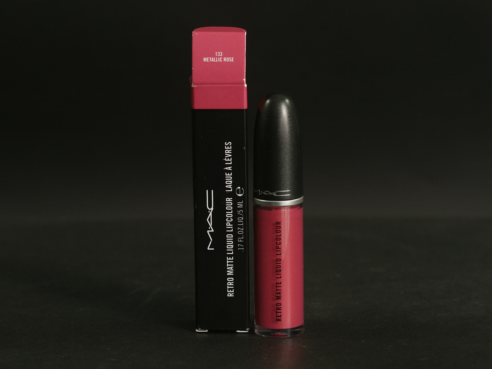 MAC RETRO MATTE LIQUID LIPCOLOUR - 133 METALLIC ROSE - BNIB | eBay