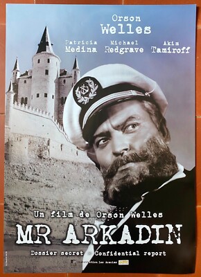 Affiche roulée MONSIEUR ARKADIN Dossier Secret ORSON WELLES 40x60cm | eBay