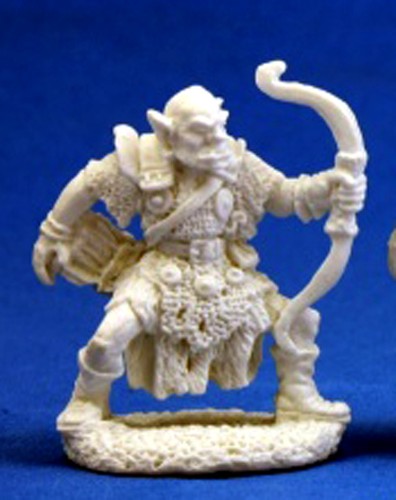 1 x ORC ARCHER - BONES REAPER figurine miniature jdr d&d guerrier arc ...