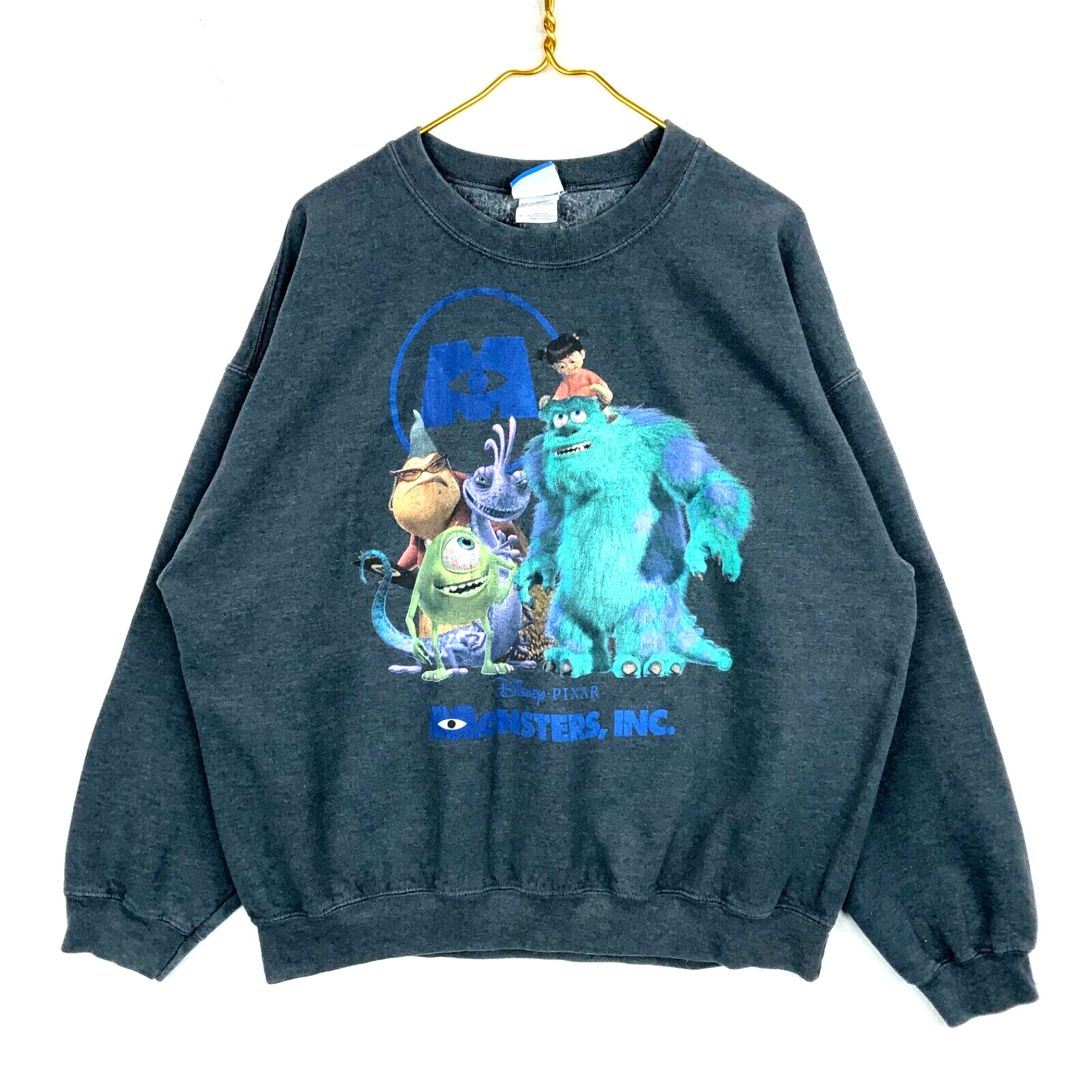 Vintage Monsters Inc Disney Pixar Sweatshirt Crewneck… - Gem