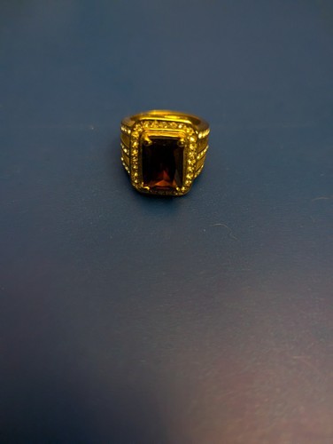 Elvis Presley Gold Ruby Hilton Hotel Concert Ring Graceland Fantastic ...