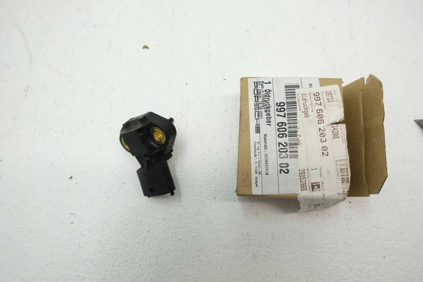 Porsche 997 Oil Pressure Sensor 99760620302 | eBay