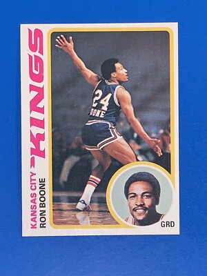 1978-79 Topps Ron Boone Basketball Card #49 Kansas City Kings Set Break ...