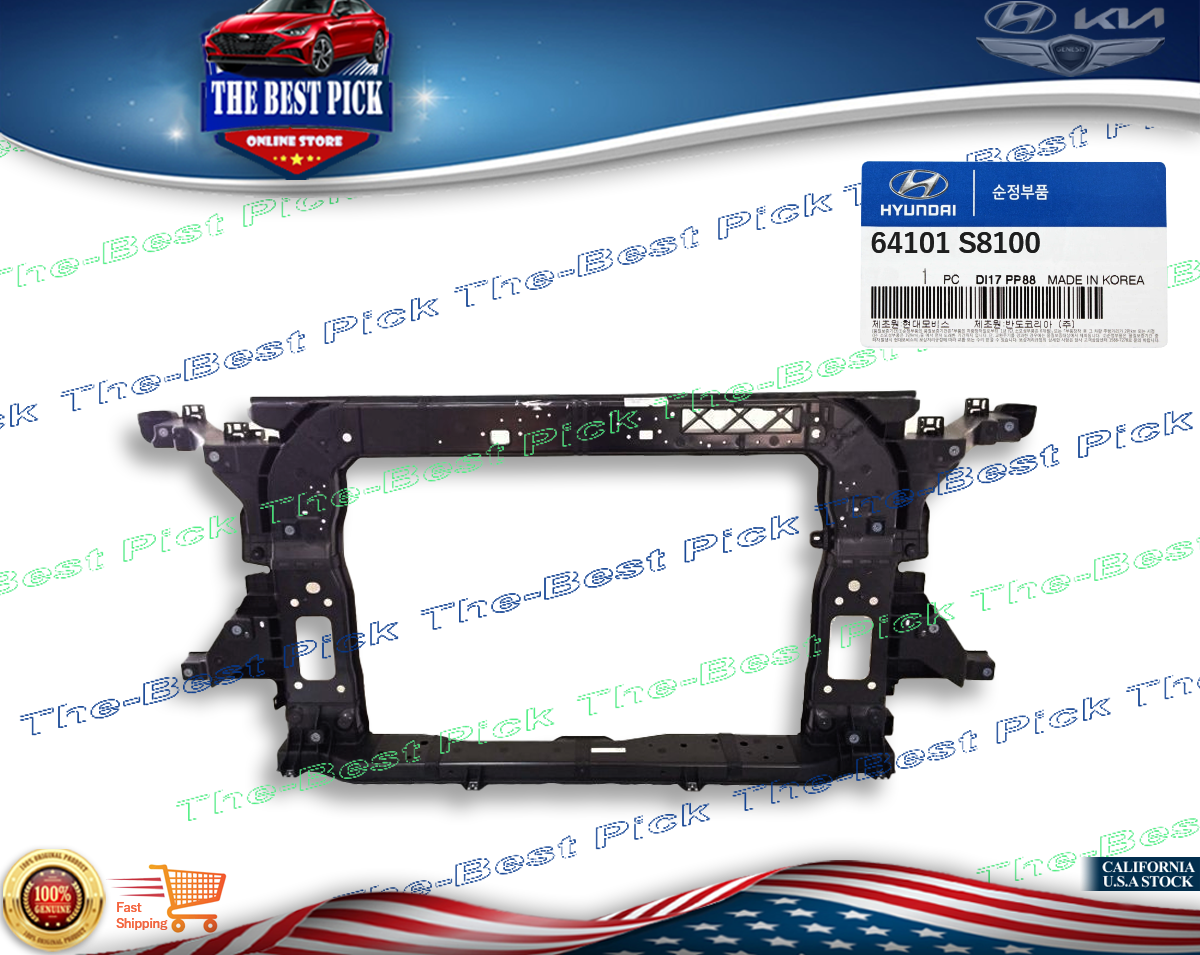 ⭐GENUINE⭐Front Radiator Support Assembly for Hyundai Palisade 2022-24 ...