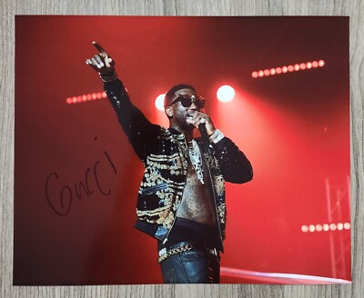 Gucci Mane Signed 8x10 Photo Rapper Hip Hop Rap King Gucci RAD | eBay