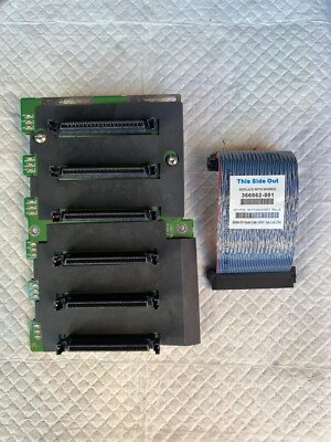 HP 366862-001 365665-001 ML350 G4 6 Port SCSI Backplane (B) | eBay