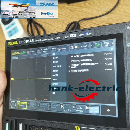 RIGOL DHO914S 125MHz 4-Channel 12Bit 1.25GSa/s Portable Digital Oscilloscope | eBay