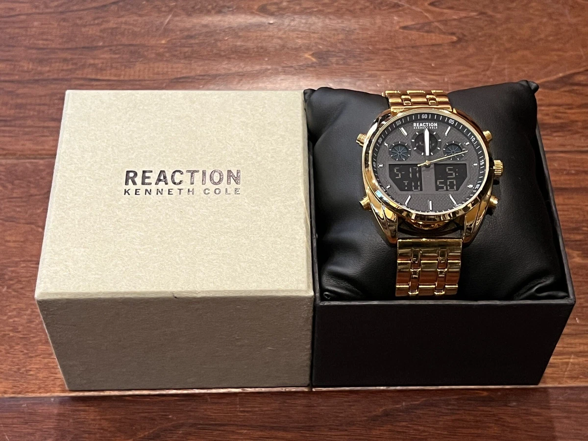 Kenneth Cole Reaction Gold Watch