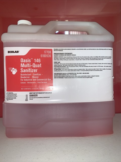 Quat Disinfectant Chemical Sanitizer For Cars Buses