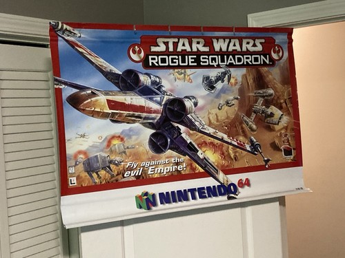 Star Wars: Rogue Squadron N64 Vinyl Banner Sign Display | eBay