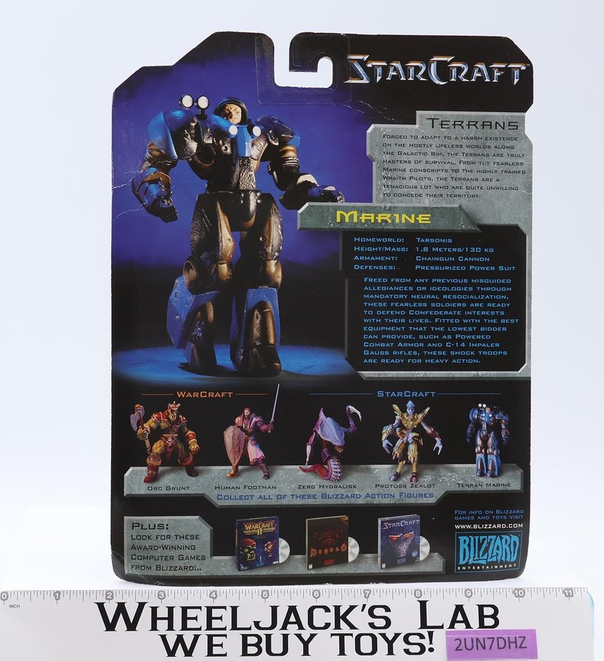 Terran Marine Starcraft Collection 1 1997 Blizzard Entertainment NEW ...