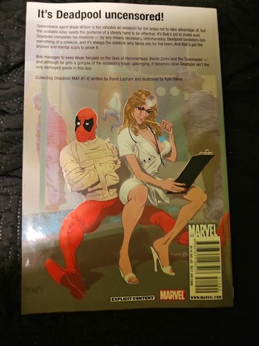 Deadpool MAX By David Lapham and Kyle Baker Oversize Nut Job Explicit | eBay
