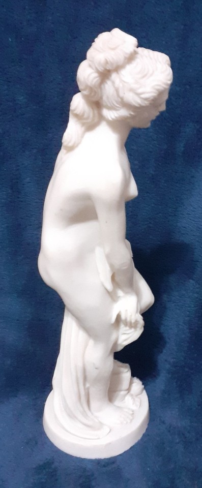 VIntage Art Deco Roman Goddess Venus Bathing 10" Figurine | eBay UK