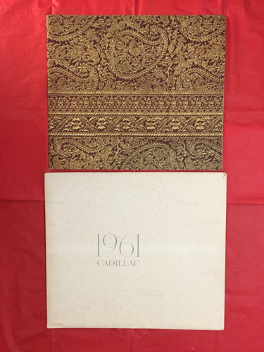LOT 1961 CADILLAC "FLEETWOOD ELDORADO +" Car Dealer Sales Brochure ...