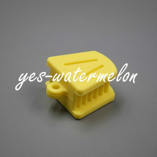 50x Yellow Dental Mouth Prop Bite Blocks Rubber Opener Retractor ...
