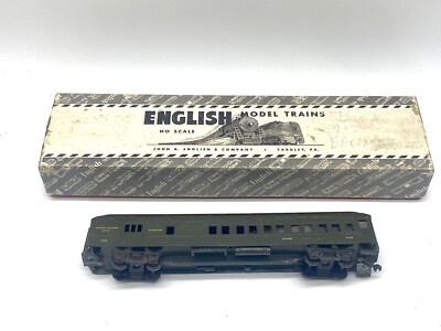 Vintage English Model Trains Metal Railway Post Office Car RPO HO Scale ...