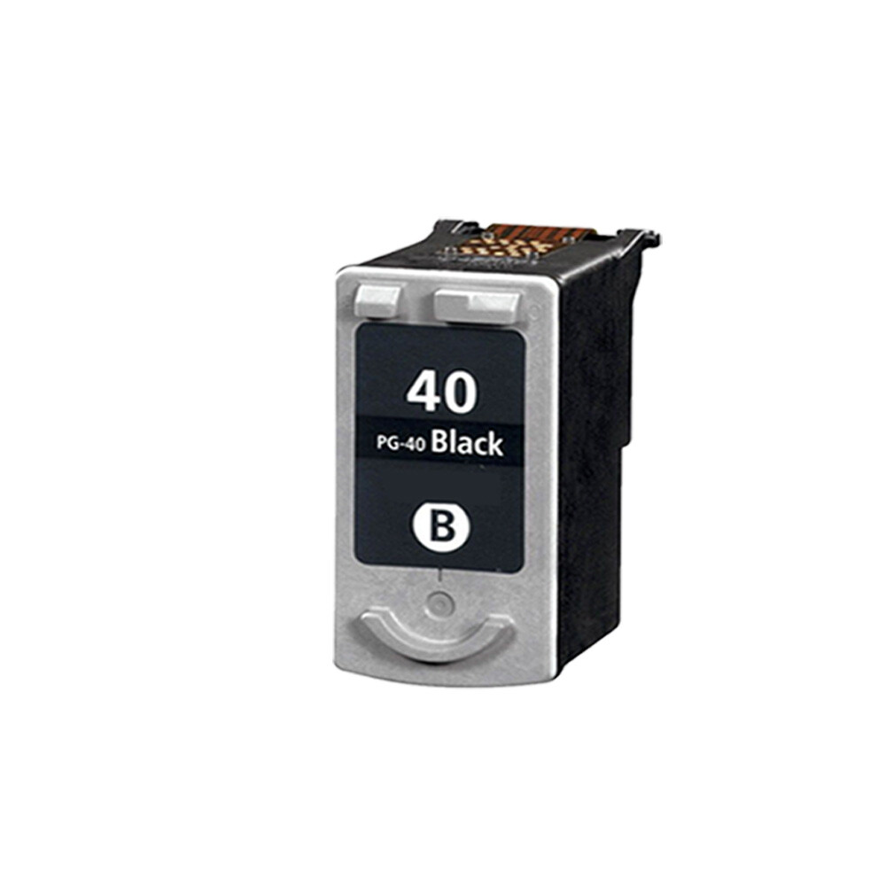 2 Black Ink Cartridge Fit For Canon Pixma iP1200 iP1300 iP1600 PG40 | eBay