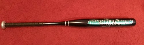 MICHELE SMITH BAT 32" 24OZ SWBTB GOLD MEDALIST WORTH POWERCELL BALANCED ...